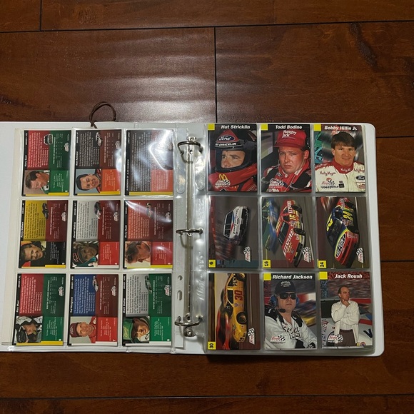 Nascar | Art | 993 Finish Line Complete 18 Card Set Jeff Gordon Rookie ...
